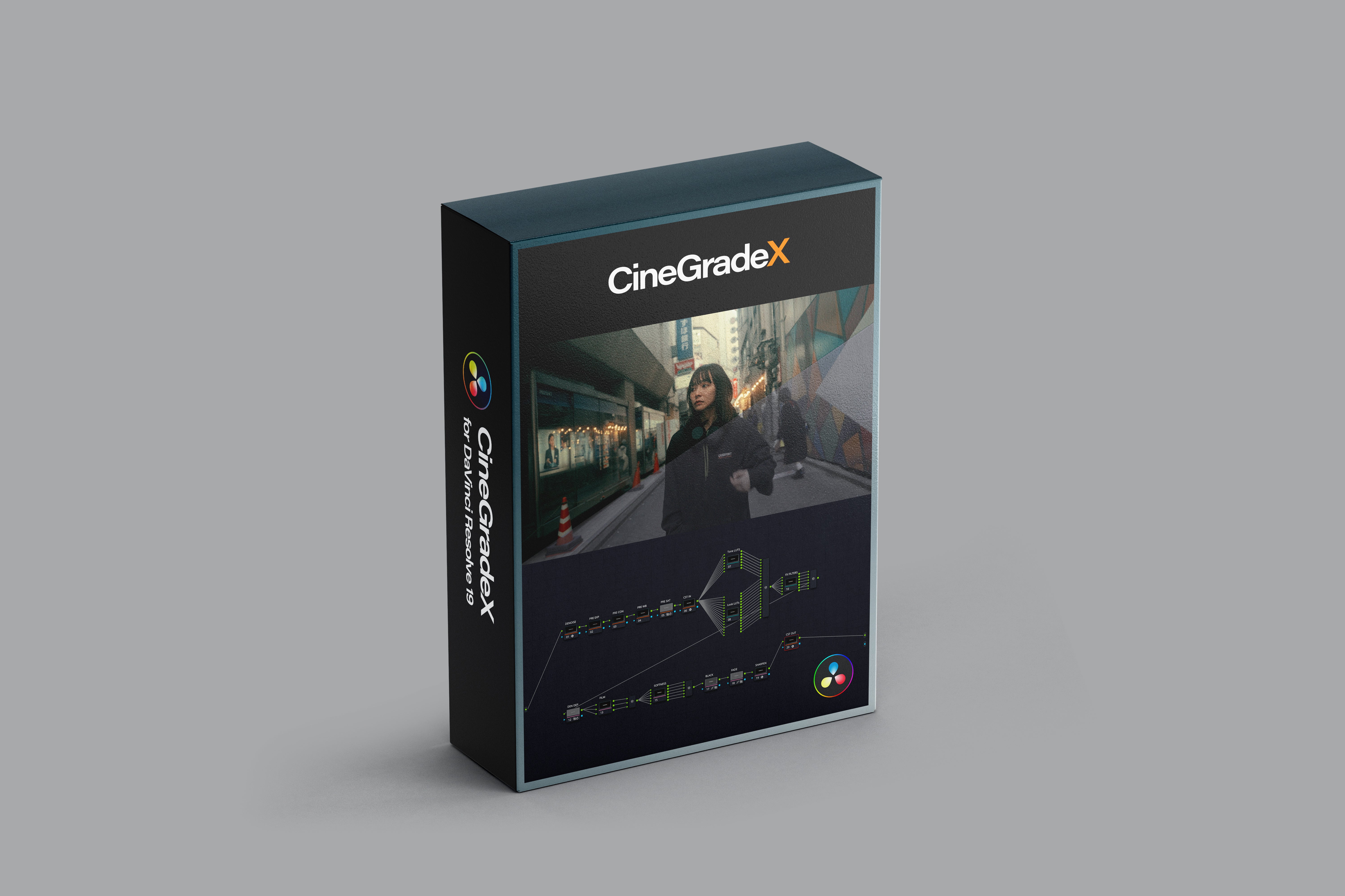 CineGradeX PowerGrade for DaVinci Resolve 20 – Mellow Essentials